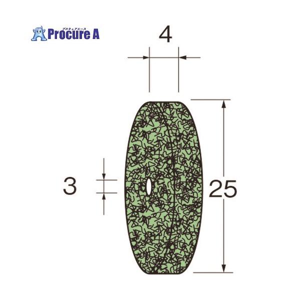 【送料都度見積】●粒度(#)：320●形状：ホイール●外径(mm)：25.0●幅(mm)：4.0●最高使用回転数(rpm)：マンドレール M1601  15000rpm●穴径(mm)：3.0