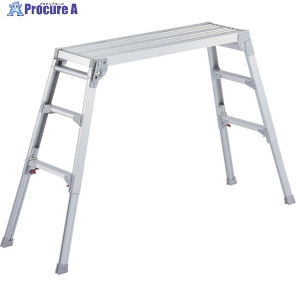 ●最大使用質量(kg)：100●天板高さ(m)：0.65〜0.96●天板寸法(mm)：1000×300●脚部伸縮ピッチ(mm)：6●Aマーク：1