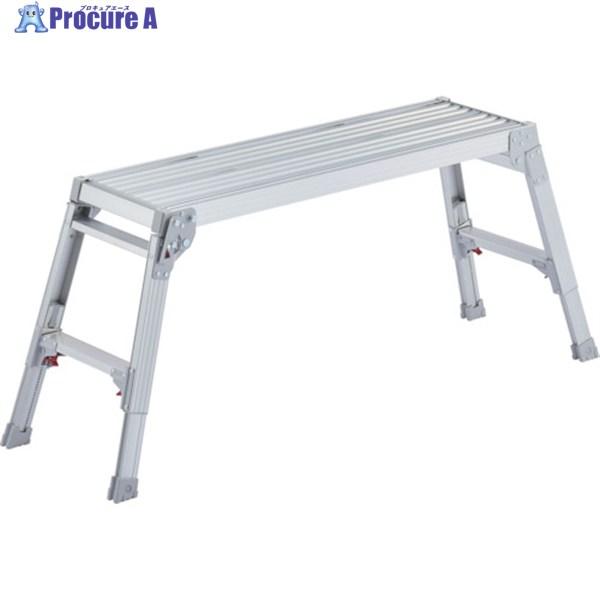 ●最大使用質量(kg)：100●天板高さ(m)：0.43〜0.55●天板寸法(mm)：1000×300●脚部伸縮ピッチ(mm)：6●Aマーク：1
