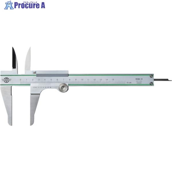 ●測定範囲(mm)：0〜150●最大許容誤差(mm)：±0.07●最小表示(mm)：0.05●外側用ジョウ(mm)：64●内側用ジョウ(mm)：34●デプスバー：有●全長(mm)：250●メーカーコード：150501