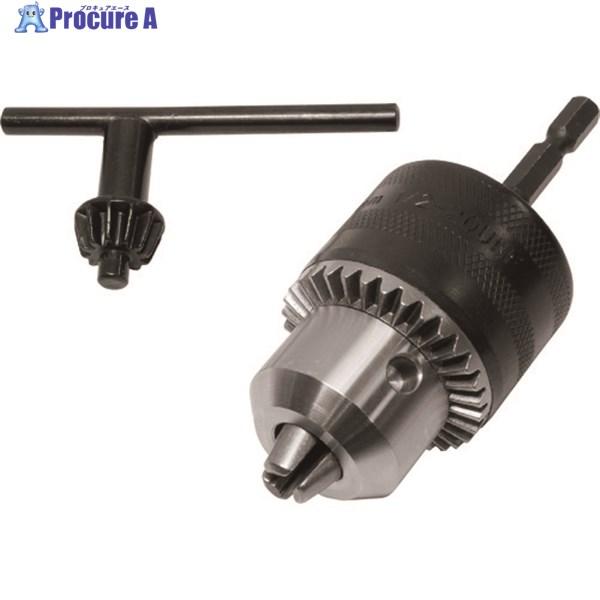 ●チャック能力(mm)：Φ1.5〜13●全長(mm)：110●最大チャック能力(mm)：Φ13●サイズ(mm)：φ42×110●軸二面幅：1/4HE×(6.3mm)●幅(mm)：42●対応ドリルサイズ(mm)：1.5〜13