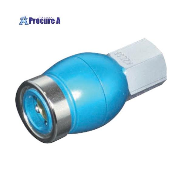 【送料都度見積】●最高使用圧力(MPa)：1.0●取付サイズ：Rc3/8●色：ブルー●接続ねじ部：Rc3/8●材質：アルミニウム