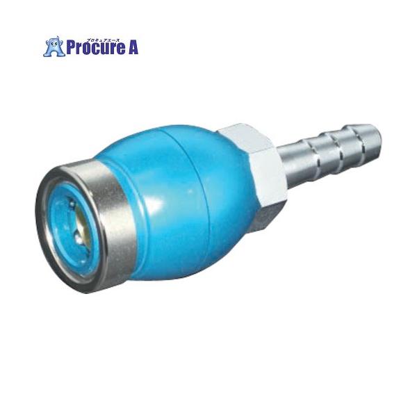 【送料都度見積】●最高使用圧力(MPa)：1.0●取付サイズ：φ11●色：ブルー●接続口径：φ11●材質：アルミニウム