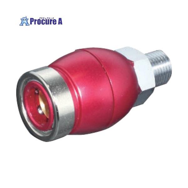 【送料都度見積】●最高使用圧力(MPa)：1.0●取付サイズ：R3/8●色：レッド●接続ねじ部：R3/8●材質：アルミニウム