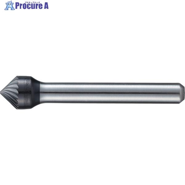 ●形状：90度型(スパイラルカット)●刃径(mm)：9.5●刃長(mm)：4.8●軸径(mm)：6●軸長(mm)：47.2●全長(mm)：52.0●最高使用回転数(rpm)：20000●オール超硬/ロー付：ロー付け●角度(°)：90●表面処...