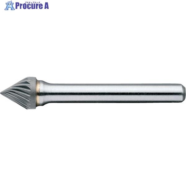 ●形状：60度●刃径(mm)：9.5●刃長(mm)：8.0●軸径(mm)：6●軸長(mm)：48.0●全長(mm)：56.0●最高使用回転数(rpm)：20000●オール超硬/ロー付：ロー付け●角度(°)：60●製造国：アメリカ●シャンク径...