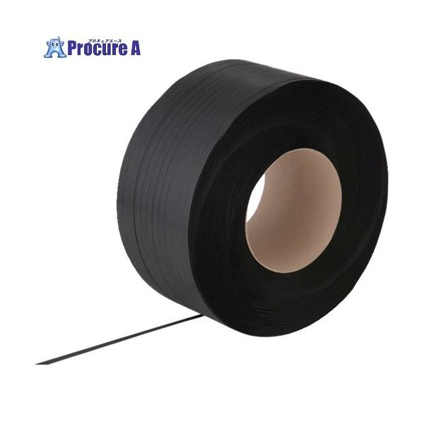 ●色：黒●幅(mm)：15.5●長さ(m)：2500●厚さ(mm)：0.61●引張強度(kg)：130●紙管内径(mm)：200●機械用/手締用：機械用