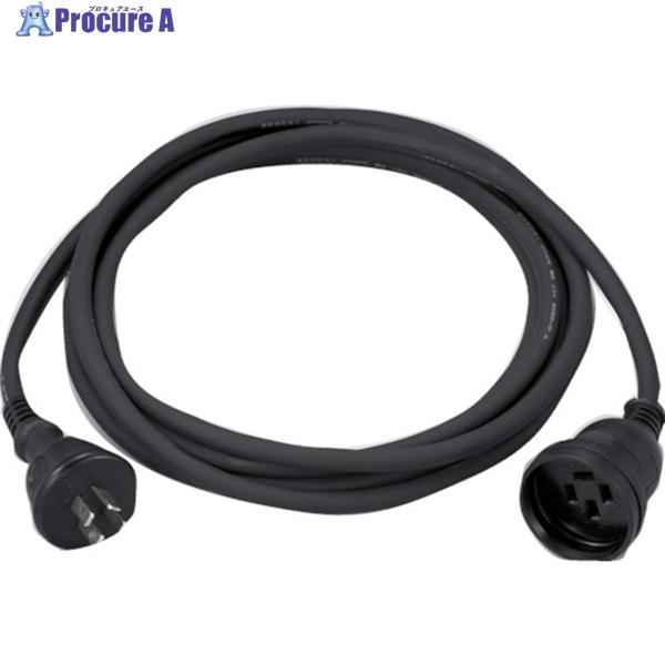 ●電線仕様長さ(m)：20●電線仕様太さ(［［ＭＭ２］］)：2.0●電線仕様芯数(C)：4●コンセント仕様定格：3P・19A・250V アース付●コンセント仕様形状：［［四相１］］●コンセント仕様個数：1●電線種：SVCT●色：ブラック●アース