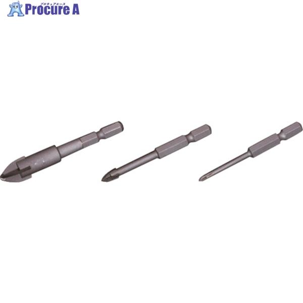 ●刃径(mm)：3.4●全長(mm)：67.0●シャンク径(mm)：6.35●適合機種：インパクトドライバー、充電ドリル、電気ドリル