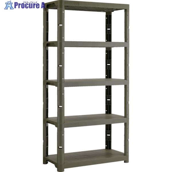 ●間口(mm)：900●奥行(mm)：450●高さ(mm)：1800●有効間口(mm)：754●色：つや消しОD●棚段数(段)：5●均等積載量(kg/段)：100●最大積載量(kg/台)：500●組立目安：1人10分