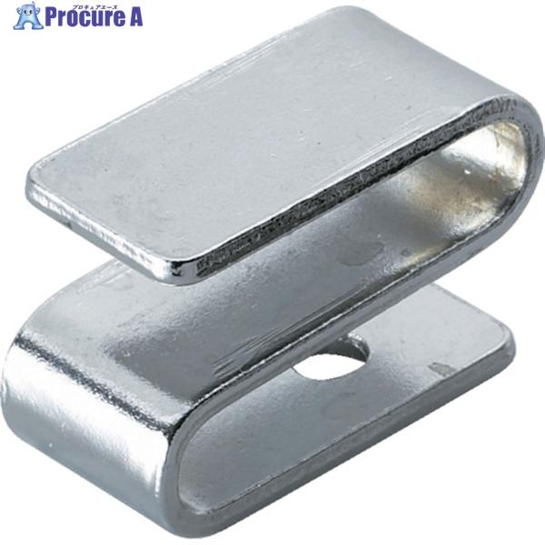 ●品名：スチール製メッシュラック用連結金具●間口(mm)：15●奥行(mm)：21●高さ(mm)：30●色：シルバー●外形寸法(mm)間口：15●外寸奥行(mm)：21