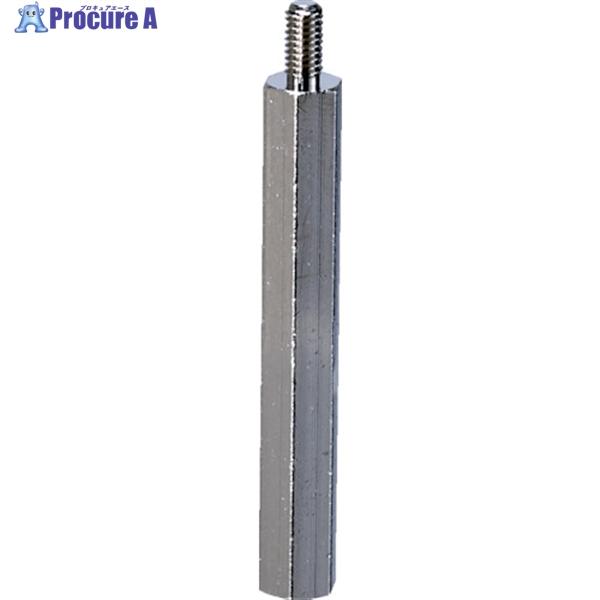 ●全長(mm)：20●対辺(mm)：7●ねじ径：M4●ねじ長さ(mm)：オス7、メス8●タイプ：オス-メス●A寸法(mm)：20●B寸法(mm)：８