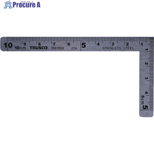 ●長辺(mm)：105●短辺(mm)：55●幅(mm)：10●厚さ(mm)：1.2●目盛仕様：cm表示●長さの許容差：全長±0.2mm●直角度：100mmで±0.1mmを超えない