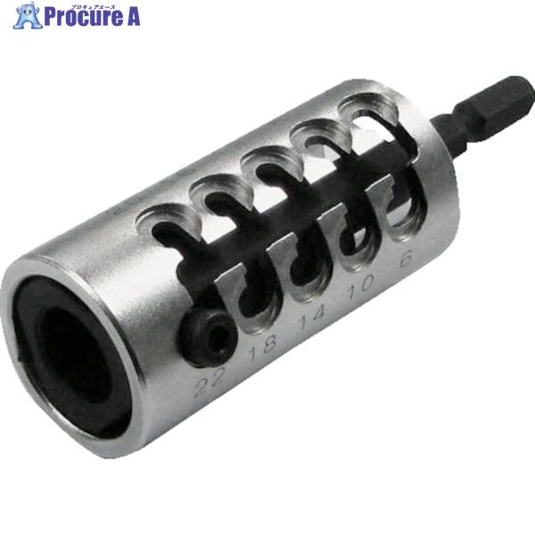 ●シャンク径(mm)：6.35●穴あけ寸法(φ)：4、6、8、10、12、14、16、18、20、22●全長(mm)：87●シャンク形状：六角軸(6.35mm)