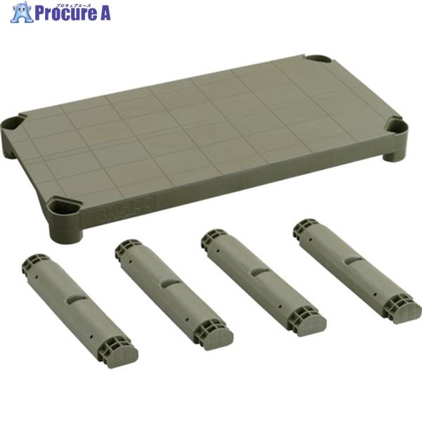 ●間口(mm)：900●奥行(mm)：450●高さ(mm)：428●色：つや消しОD●均等積載量(kg/段)：100●適合棚板間隔高さ(mm)：372