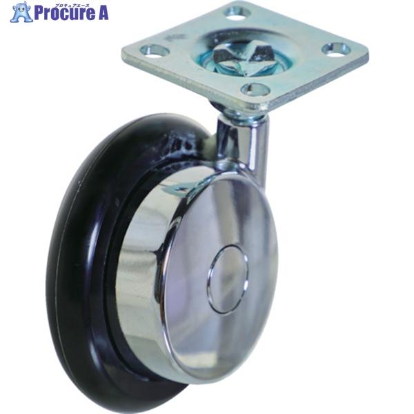 ●許容荷重(daN)：40●許容荷重(kgf)：40.8●車輪径D(mm)：63●車輪幅(mm)：11●取付高H(mm)：77●取付座A(mm)：38●取付座B(mm)：38●取付ピッチX(mm)：26●取付ピッチY(mm)：26●取付穴径...