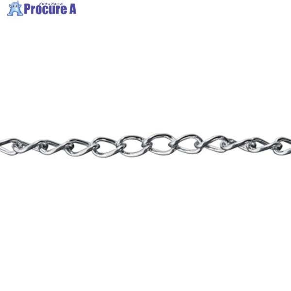 ●全長(m)：1●線径d(mm)：2.6●内長P(mm)：13.2●内幅W(mm)：6.4●使用荷重(kN)：0.58●チェーン径(mm)：2.6