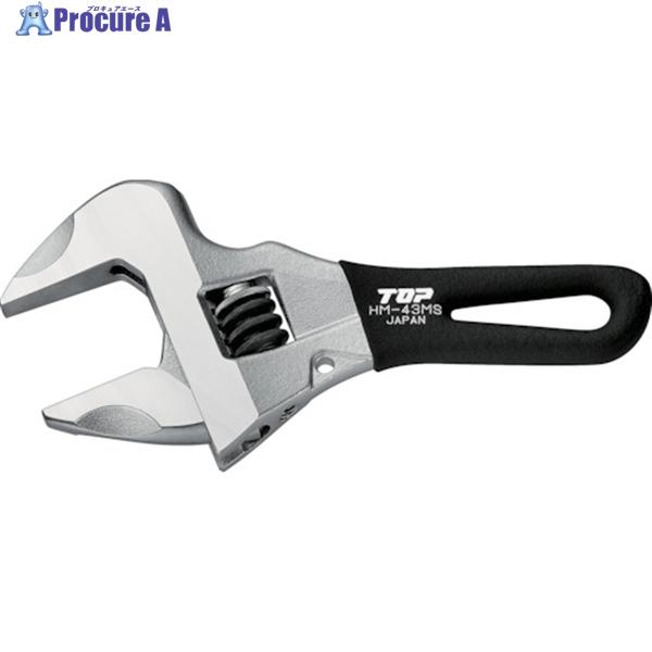 ●全長(mm)：183●最大口開き(mm)：43●色：ブラック●口開き(mm)：43●先端厚さ(mm)：10●グリップ有無：有