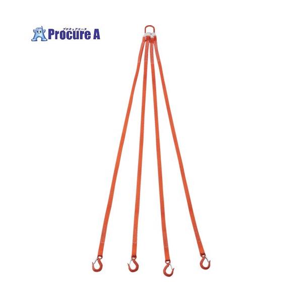 ●基本使用荷重(t)：1●全長(m)：2●ベルト寸法(mm)幅×厚さ：25×8●リーチ(m)：2●フック色：オレンジ●アイ部幅(mm)：25●アイ部長さ(mm)：80●アイ部厚さ(mm)：4●縫製部長さ(mm)：200●重量フック寸法(mm...