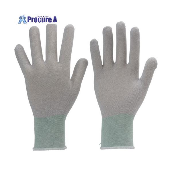 ●色：グレー●サイズ：L●ゲージ数：15●全長(cm)：20.0●手のひら周り(cm)：17●中指長さ(cm)：6.8●厚さ(mm)：0.7●表面抵抗値(Ω)：繊維部 2.8×10［［の８乗］］●リストカラー：グレー