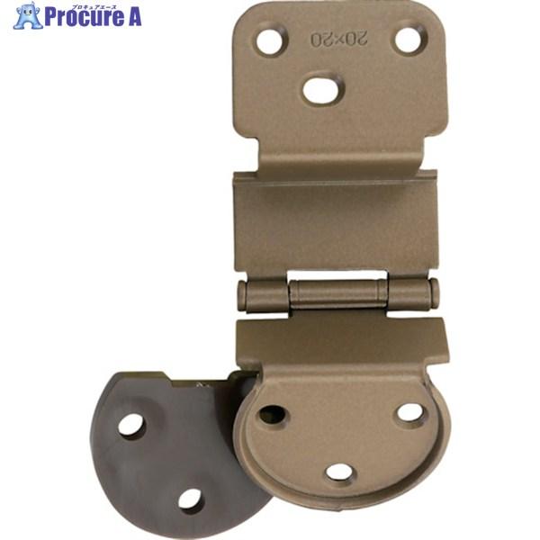 ●全長(mm)：95●幅(mm)：35●ねじ穴数：6●表面処理：ブロンズめっき（セントク）●筐体側取付幅(mm)：20●扉側取付幅：20