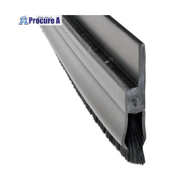 【送料都度見積】●長さ(mm)：1000●厚さ(mm)：6●全高(mm)：34●毛丈(mm)：2●ブラシ色：黒●フレーム高さ(mm)：32●線径(mm)：0.15●ブラシの色：黒●1列植毛●ブラシの形状：直線