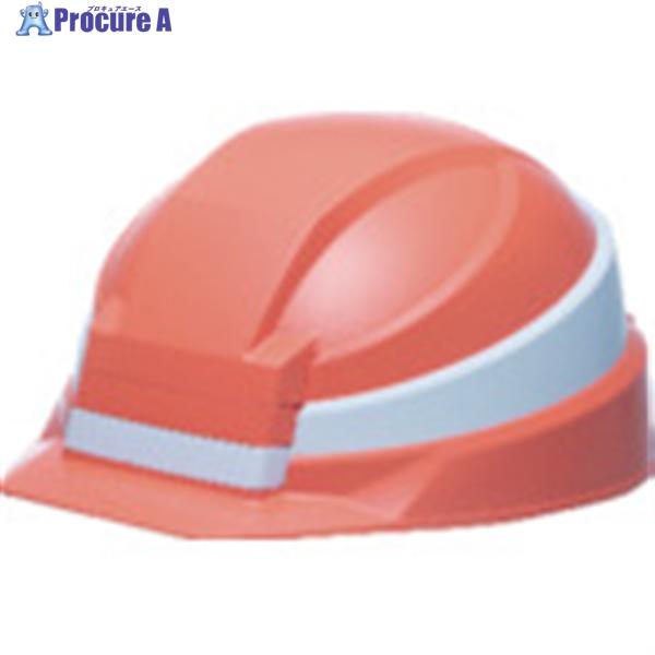 ●帽体色：オレンジ/ホワイトライン●頭囲(cm)：47〜62●衝撃吸収ライナー有無：あり●墜落時保護用：〇