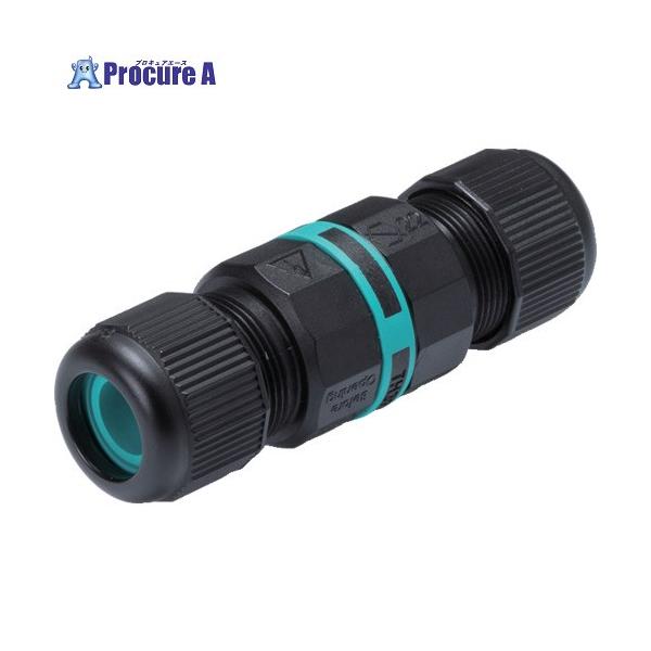 【送料都度見積】●色：ブラック/グリーン●極数：2P●適合電線：φ7〜φ12