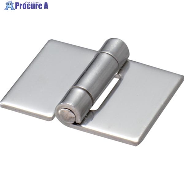 ●全長(mm)：25●幅(mm)：32●厚さ(mm)：1.5●耐荷重(kg)2個使用時：3●取付方法：溶接タイプ●表面処理：鏡面バフ研磨仕上げ●軸径(mm)D2：6.3