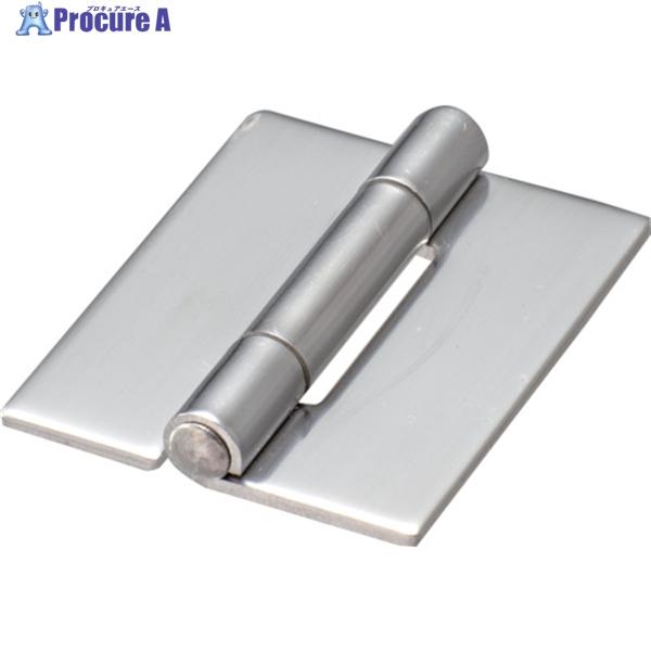 ●全長(mm)：40●幅(mm)：32●厚さ(mm)：1.5●耐荷重(kg)2個使用時：6●取付方法：溶接タイプ●表面処理：鏡面バフ研磨仕上げ●軸径(mm)D2：6.3