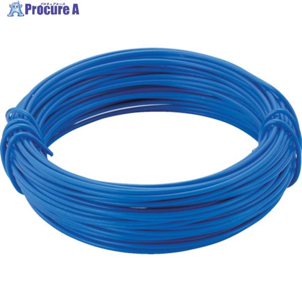 ●番手(#)：18●線径(mm)：1.2●線芯(mm)：0.9●長さ(m)：10●使用荷重(kgf)：6●被覆色：青