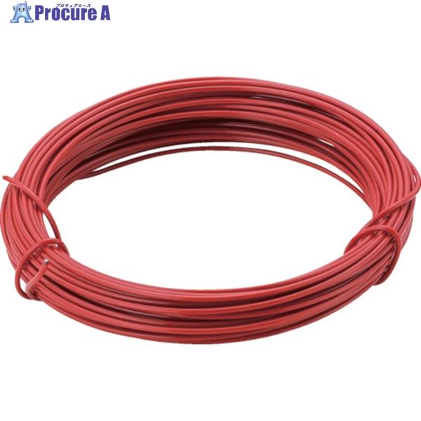 ●番手(#)：18●線径(mm)：1.2●線芯(mm)：0.9●長さ(m)：10●使用荷重(kgf)：6●被覆色：赤
