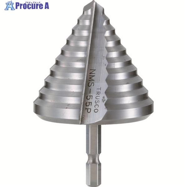 ●段幅(mm)：2.5(5)●段数(段)：10●シャンク径(mm)：6.35●穴あけ寸法(φ)：40、45、50、(55)●表面処理：ノンコーティング