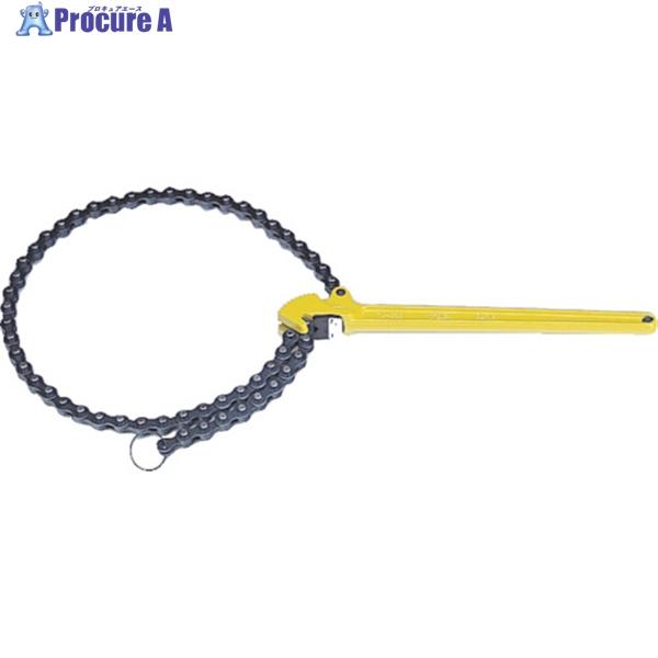 ●全長(mm)：233●くわえられる管外径(mm)：26〜200●くわえられる管呼び寸法：20〜175A●チェーン長さ(mm)：700