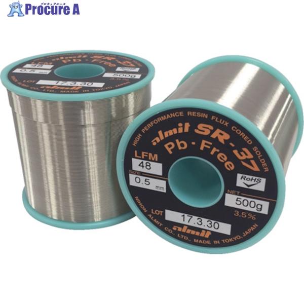 ●線径(mm)：0.5●鉛フリーはんだ対応：対応●融点(℃)：固相：217℃　液相：220℃●フラックスタイプ：JIS A級●ハロゲン元素含有の有無：ハロゲン含有●フラックス含有量(wt％)：0.035