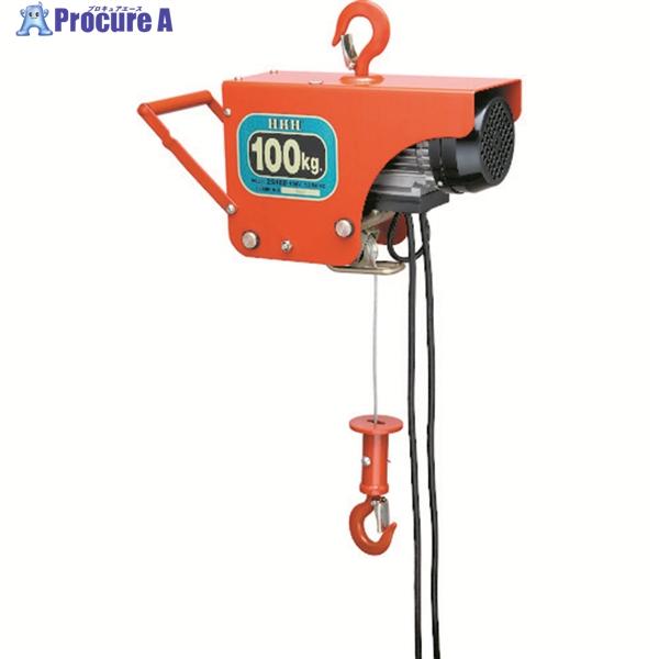 ●定格荷重(t)：0.10●標準揚程(m)：10●電源(V)：単相100●巻上速度(m/min)50Hz：12●巻上速度(m/min)60Hz：12●巻上モータ容量(kW)50Hz：0.25●巻上モータ容量(kW)60Hz：0.25●電源コ...