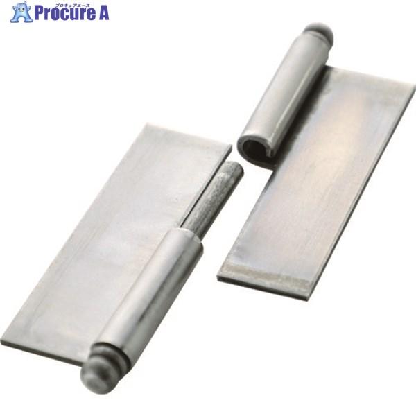 ●全長(mm)：60.0●幅(mm)：43●厚さ(mm)：1.4●D2(mm)：7.5●耐荷重(kg)2個使用時：6●開き角度(°)：270°●表面処理：生地仕上げ●取付方法：溶接タイプ