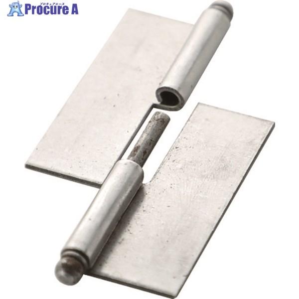 ●全長(mm)：50.5●幅(mm)：41●厚さ(mm)：1.3●D2(mm)：6.4●耐荷重(kg)2個使用時：3●開き角度(°)：270°●表面処理：生地仕上げ●取付方法：溶接タイプ