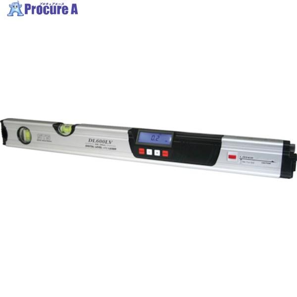 ●長さ(mm)：600●高さ(mm)：60●厚さ(mm)：27●最小表示：0.1°●精度：0°、90°、180°、270°位置時±0.1°　それ以外±0.2°●測定範囲：360°(4方向90°および8方向100％)●電源：単4乾電池×2本(...