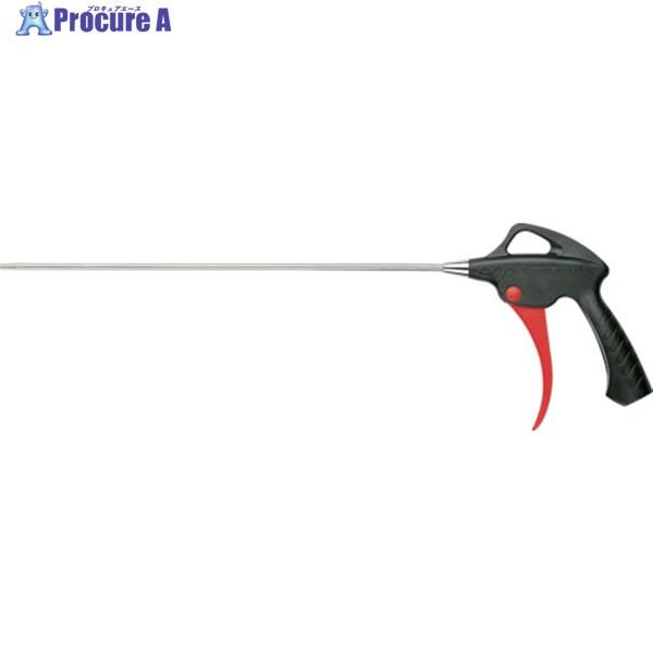 ●ノズル長(mm)：300●ノズル口径(mm)：2.1●ノズル取付口：ノズル交換不可●エア取付口：Rc1/4●全長(mm)：442●色：黒・赤●使用流体：圧縮空気