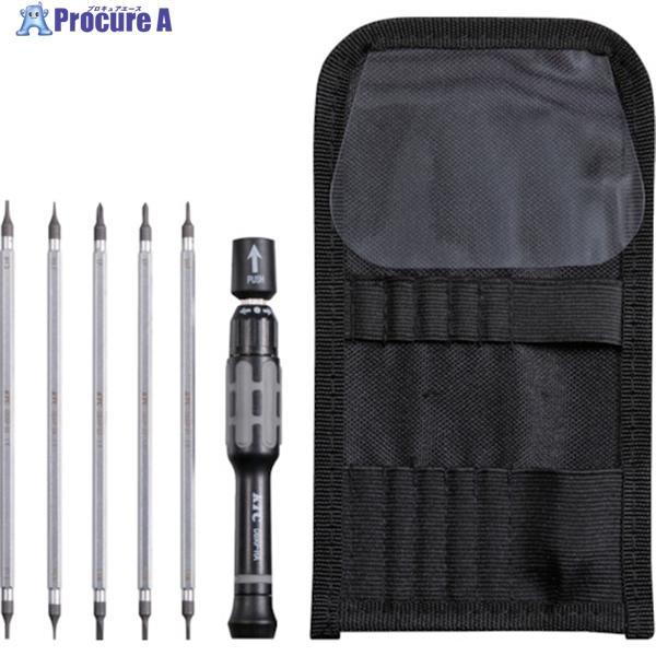 ●全長(mm)：120●セット内容(点)：6●ビット二面幅(mm)：4●セット内容：［［＋］］NO.00、NO.0、NO.1、［［−］］1.5mm、2.0mm、2.5mm、六角0.7mm、0.9mm、1.3mm、1.5mm