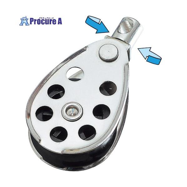 【送料都度見積】●最大使用ロープ径(mm)：10●車数：1●車径(mm)：35●車溝幅(mm)：9.5●d(mm)：6●W(mm)：37●L(mm)：71●使用ロープ径(mm)：8〜10φ●参考使用荷重(kN)：0.39