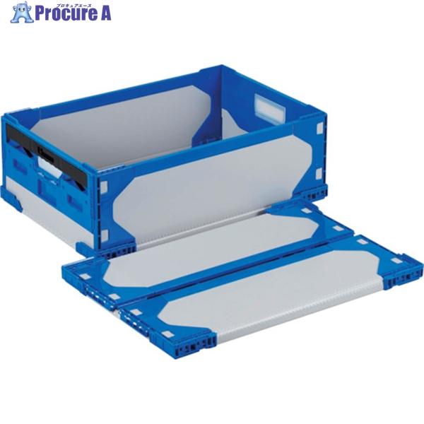 ●容量(L)：47●色：グレー/ダークブルー●外形寸法(mm)間口：630●外形寸法(mm)奥行：420●外形寸法(mm)高さ：216●有効内寸(mm)間口：597●有効内寸(mm)奥行：390●有効内寸(mm)高さ：203●折りたたみ高さ...