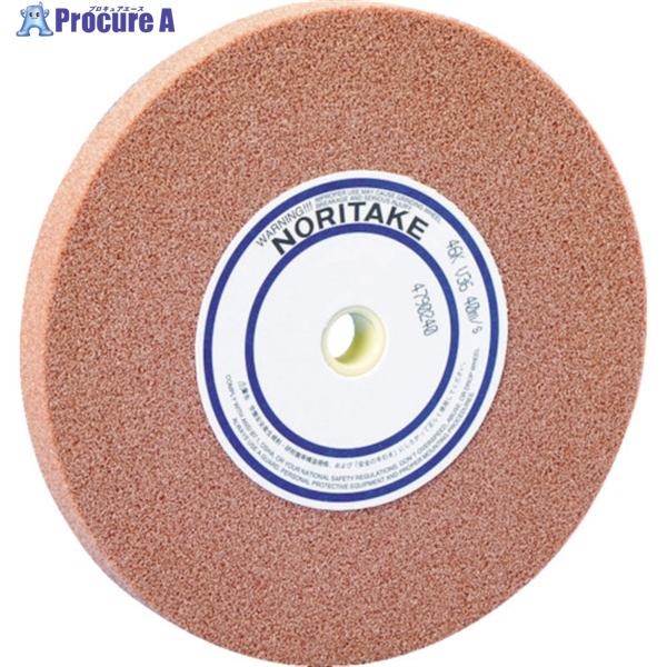 ●粒度(#)：60●外径(mm)：205●穴径(mm)：25.4●厚さ(mm)：19●周速度(m/min)：2400●最高使用回転数(rpm)：3728●色：赤●形状：1●結合剤：V●硬度：K●砥材：WA●砥石周速(m/s)：40