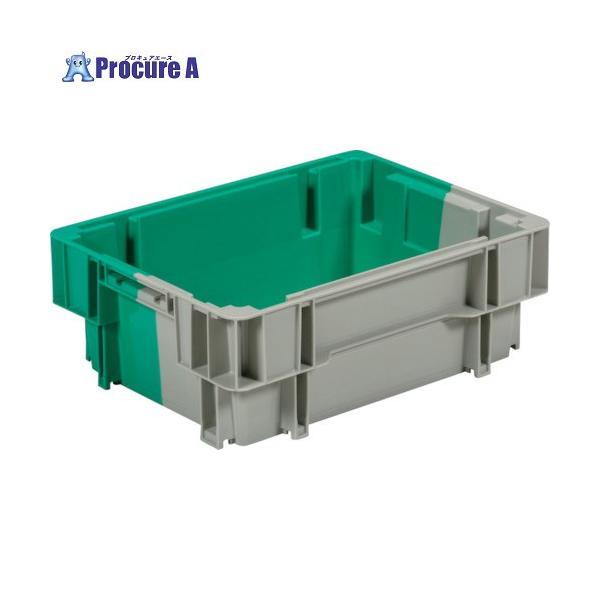 【代引決済不可】【送料都度見積】  ●容量(L)：16●色：Ａグレー/グリーン●外形寸法(mm)間口：442●外形寸法(mm)奥行：334●外形寸法(mm)高さ：160●有効内寸(mm)間口：374●有効内寸(mm)奥行：266●有効内寸(...
