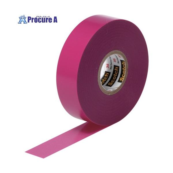 ●色：紫●幅(mm)：19●長さ(m)：20●厚さ(mm)：0.18●使用温度範囲(℃)：-10〜105●粘着力(N/10mm)：2.2●引張強度(N/10mm)：26●適合規格：UL・CSA●絶縁破壊強さ(kV/mm)：45●定格電圧(V...