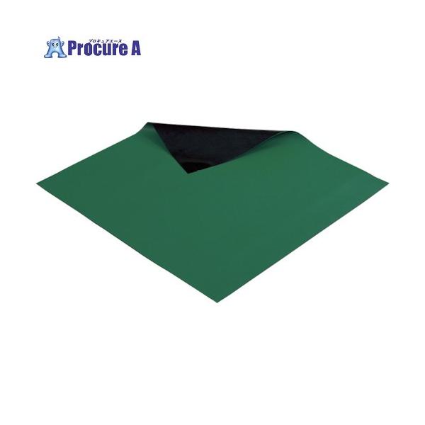 ●色：ダークグリーン●幅(mm)：1000●長さ(m)：1.0●厚さ(mm)：2●表面抵抗値(Ω)：1×10^4≦Rp≦1×10^8Ω●ツヤ：なし●長さ(mm)：1000