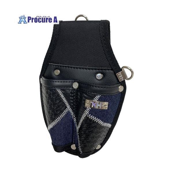 【送料都度見積】●色：黒/紺●幅(mm)：145●奥行(mm)：40●高さ(mm)：210●ポケット数(個)：2●形状：2丁差し/貫通型