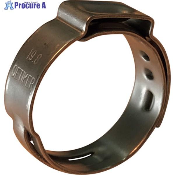 ●最大径(mm)：19.8●最小径(mm)：16.6●バンド幅(mm)：7●厚さ(mm)：0.6●最大推奨加締め荷重（N）：2400