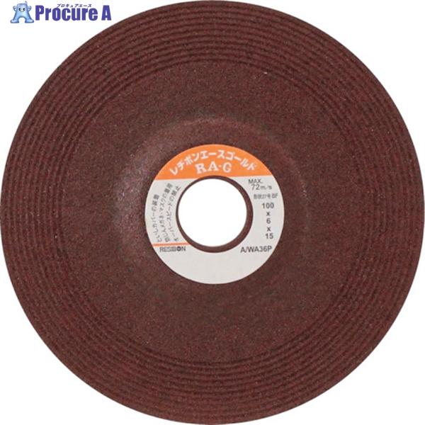 ●粒度(#)：36●砥材：A/WA●硬度：P●外径(mm)：100●厚さ(mm)：6●穴径(mm)：15●最高使用周速度(m/s)：72●最高使用回転数(rpm)：13750